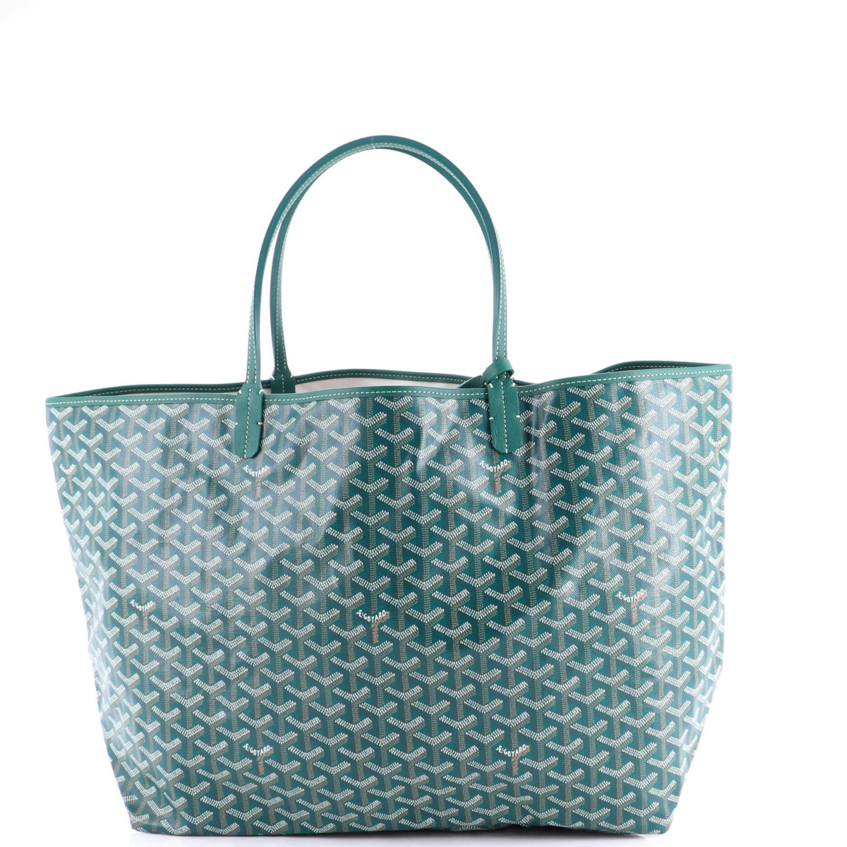 Click here for Pre-Owned Goyard Gm Saint Louis Tote Coated Canvas... prices