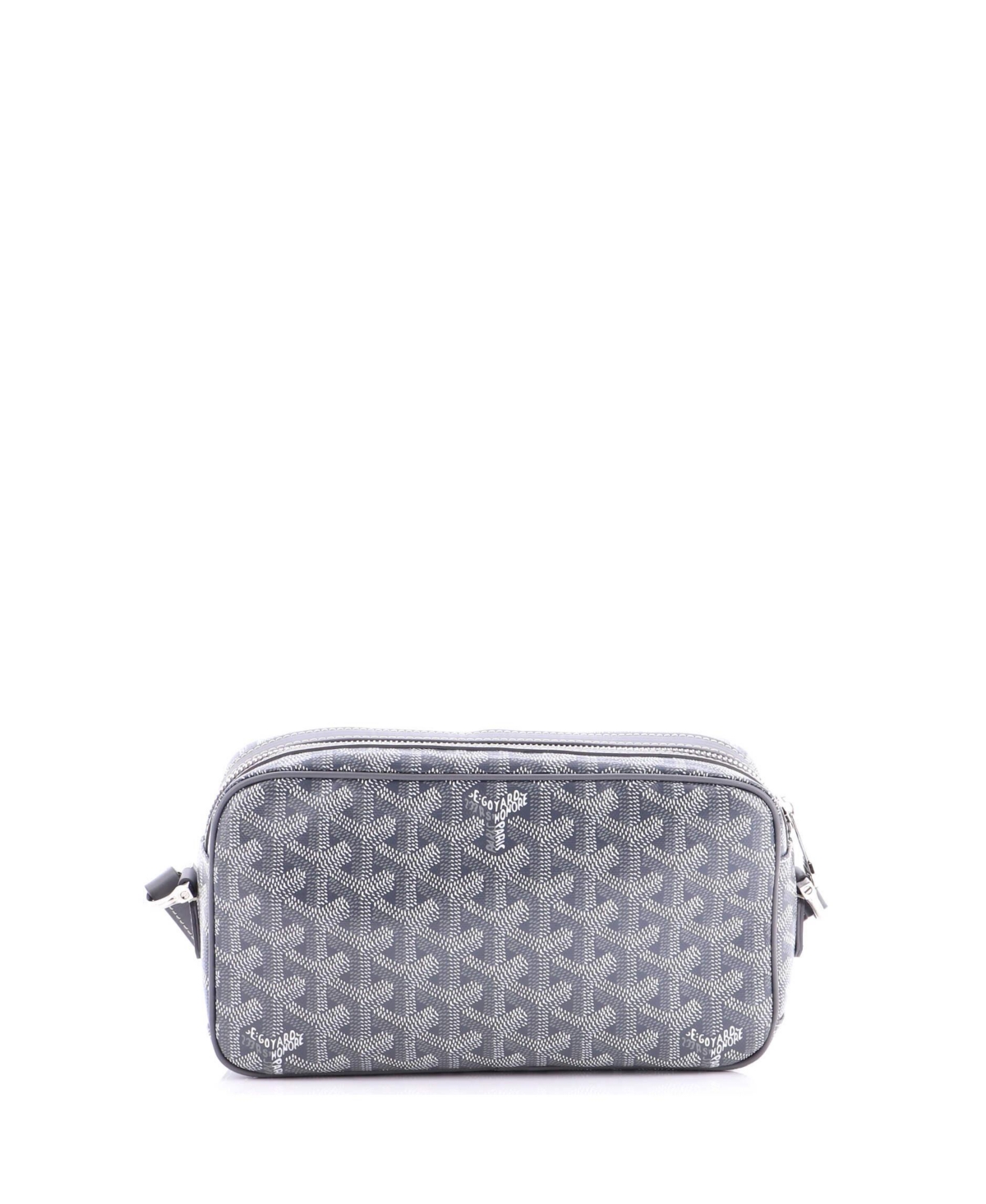 Click here for Pre-Owned Goyard Cap Vert Bag Coated Canvas - Grey prices