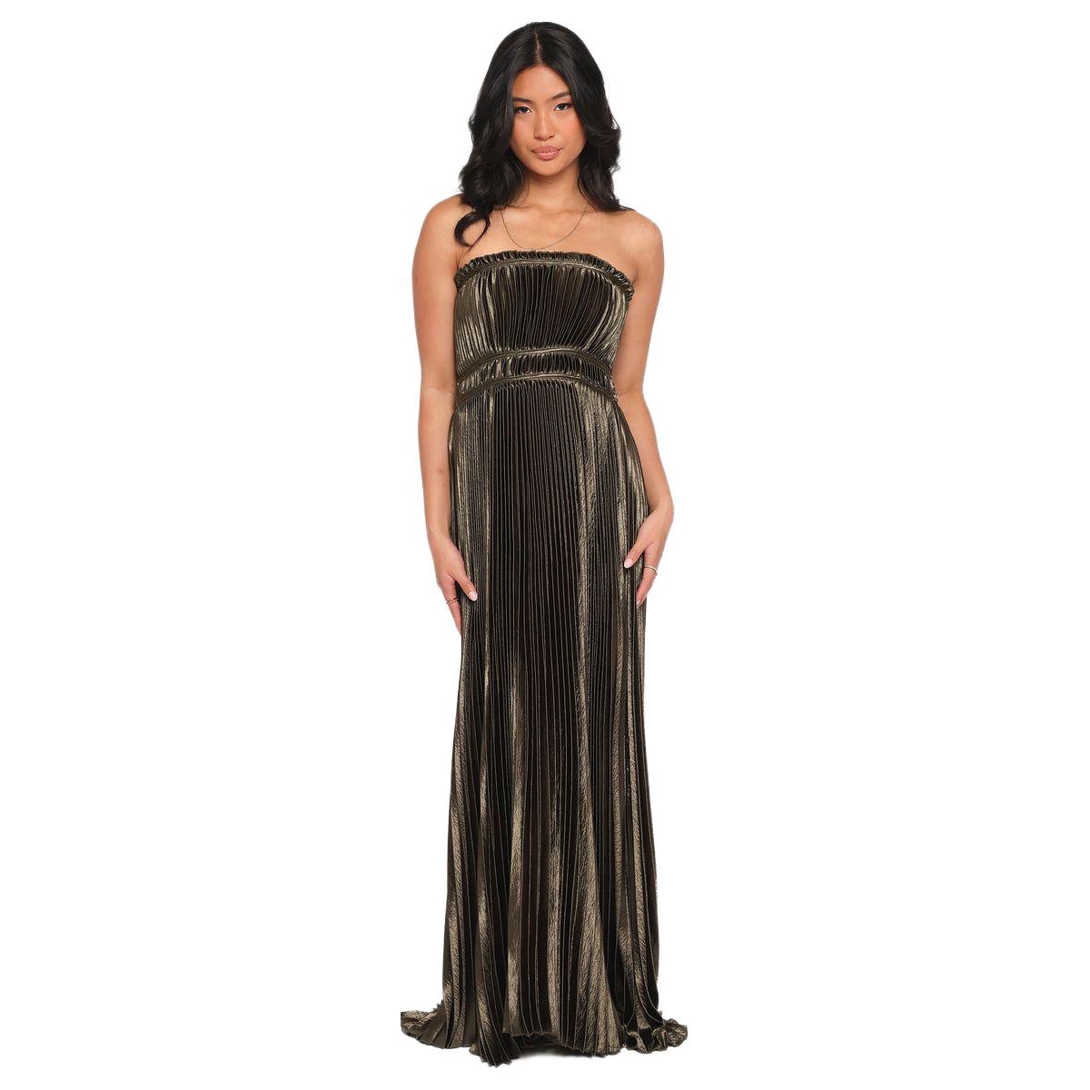 Click here for Petal and Pup Womens Angelique Strapless Maxi Dres... prices