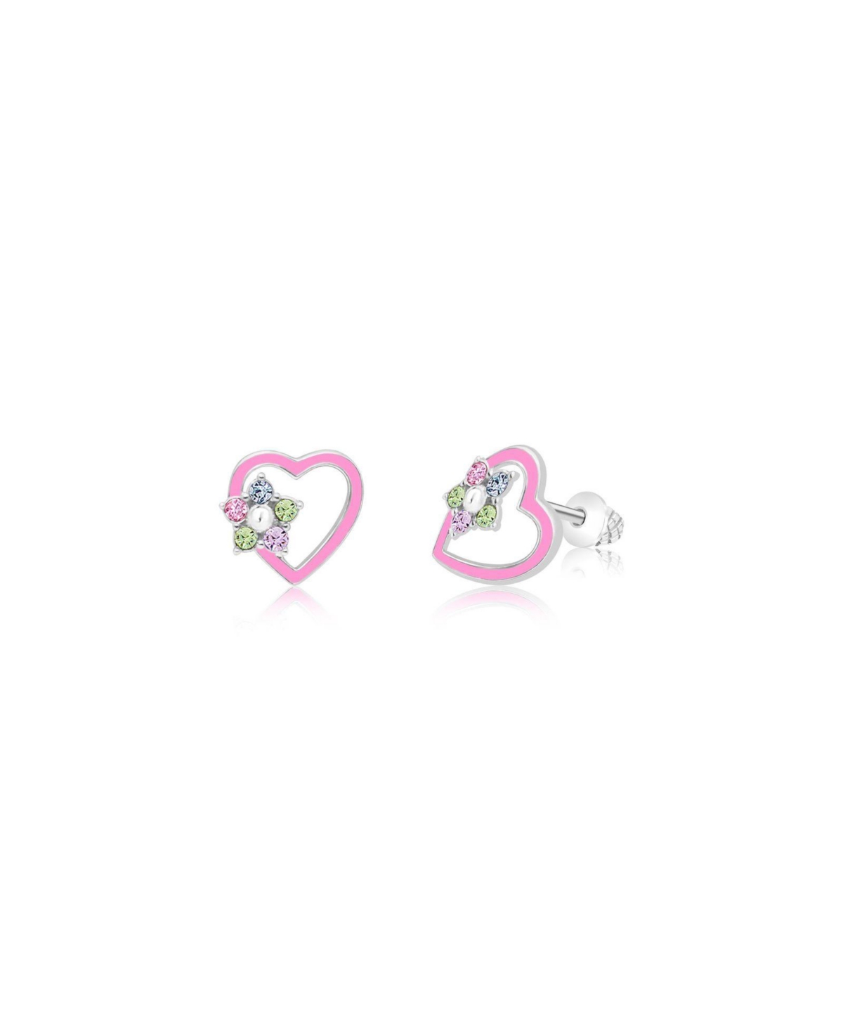 Click here for Chanteur Girls Heart Hypoallergenic Earrings with... prices