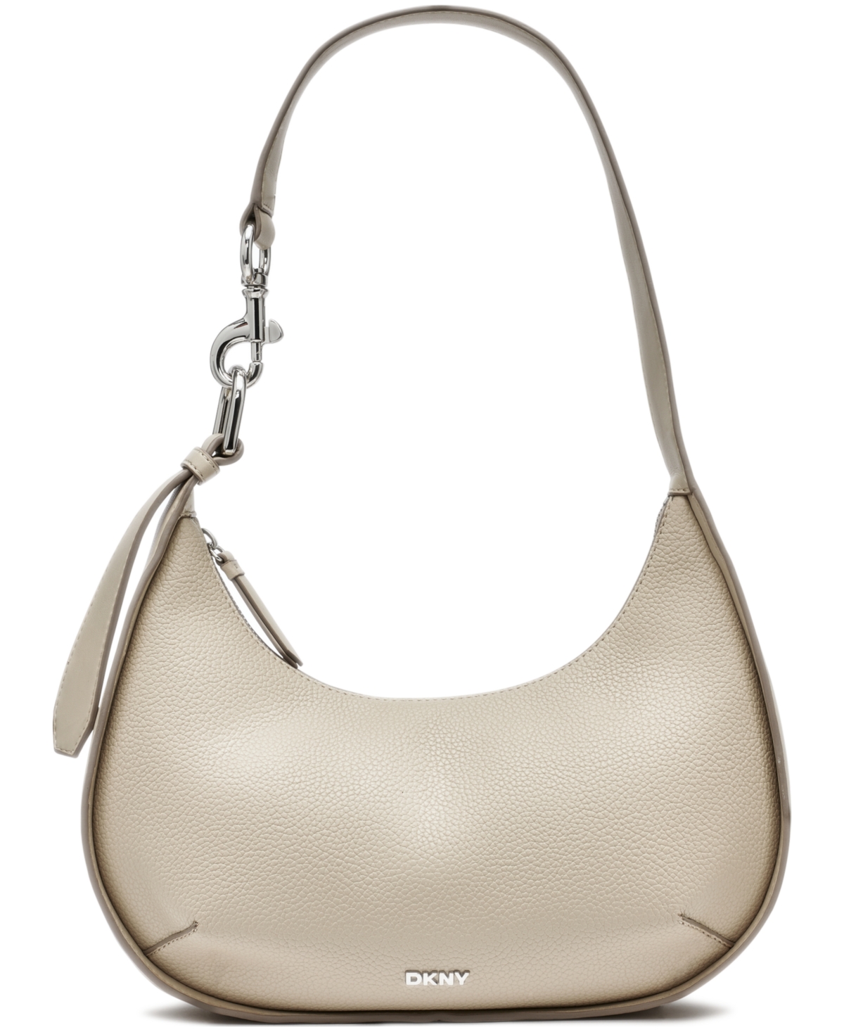 Click here for Dkny Thyme Medium Hobo Bag - Light Taupe prices