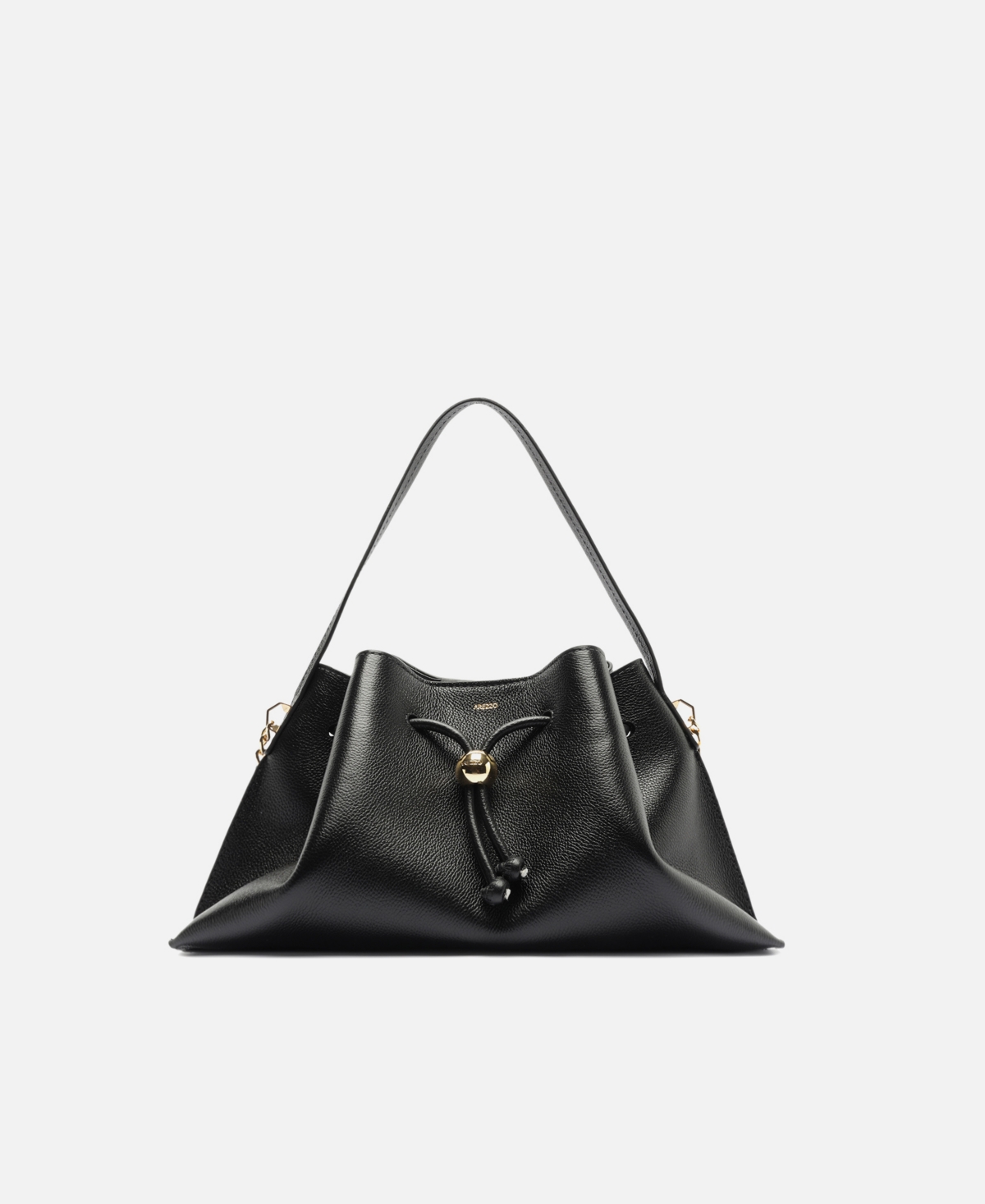 Click here for Arezzo Alba Small Snap Button Shoulder Bag - Black prices