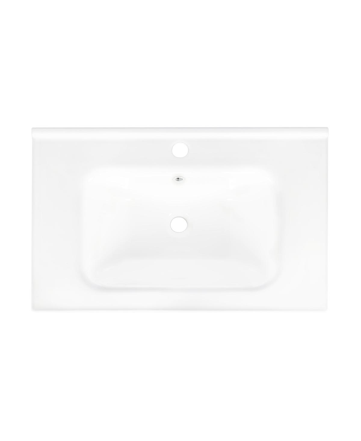 Click here for Sillysis 27.8" Rectangular Ceramic Bathroom S... prices