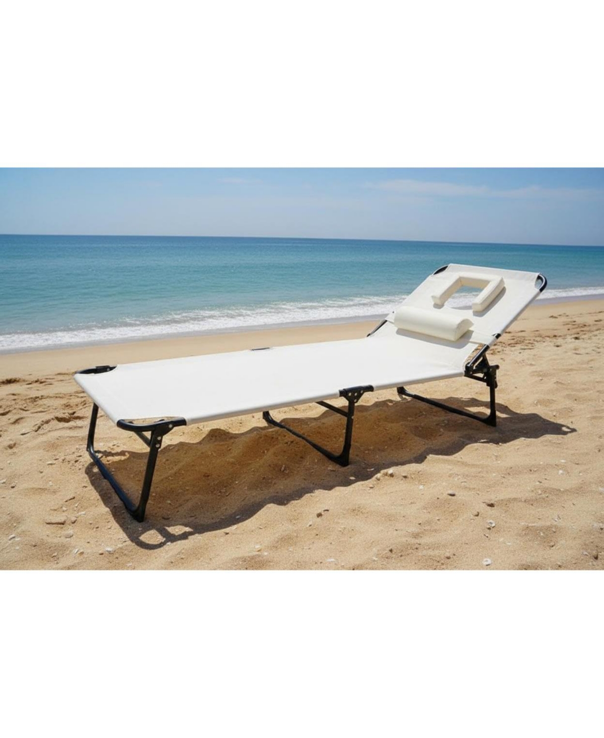 Click here for gaomon Tanning Chair with Face Hole Folding Beach... prices