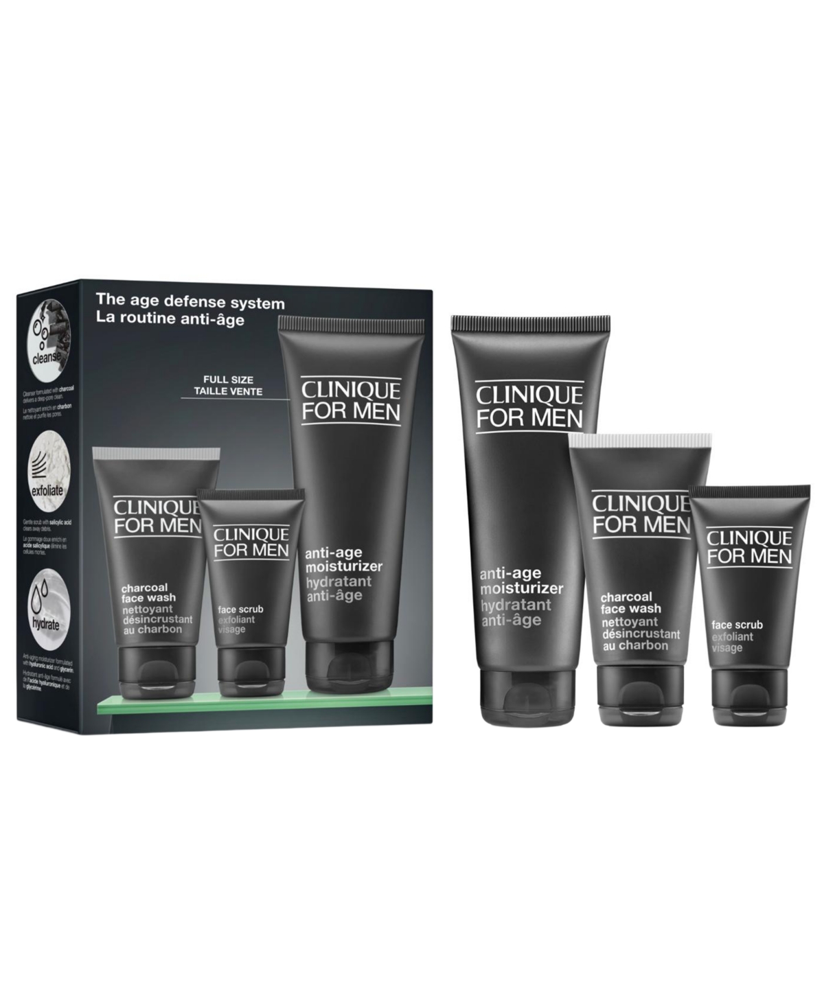 Click here for Clinique 3-Pc. Mens The Age Defense System Anti-Ag... prices