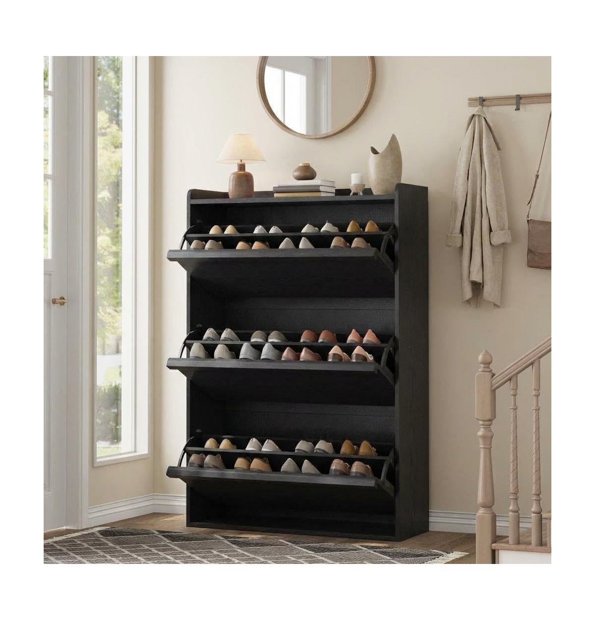 Click here for Gaomon Shoe Cabinet with 3 Flip Drawers  Narrow Ca... prices