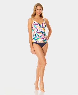 Click here for Anne Cole Womens Underwire Surplice Tri Printed Ta... prices
