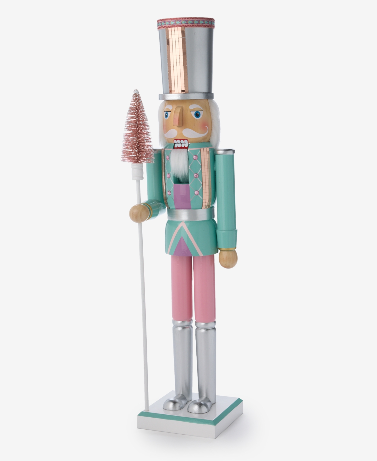 Click here for Holiday Lane Whimsy Pastel Nutcracker with Tree  M... prices
