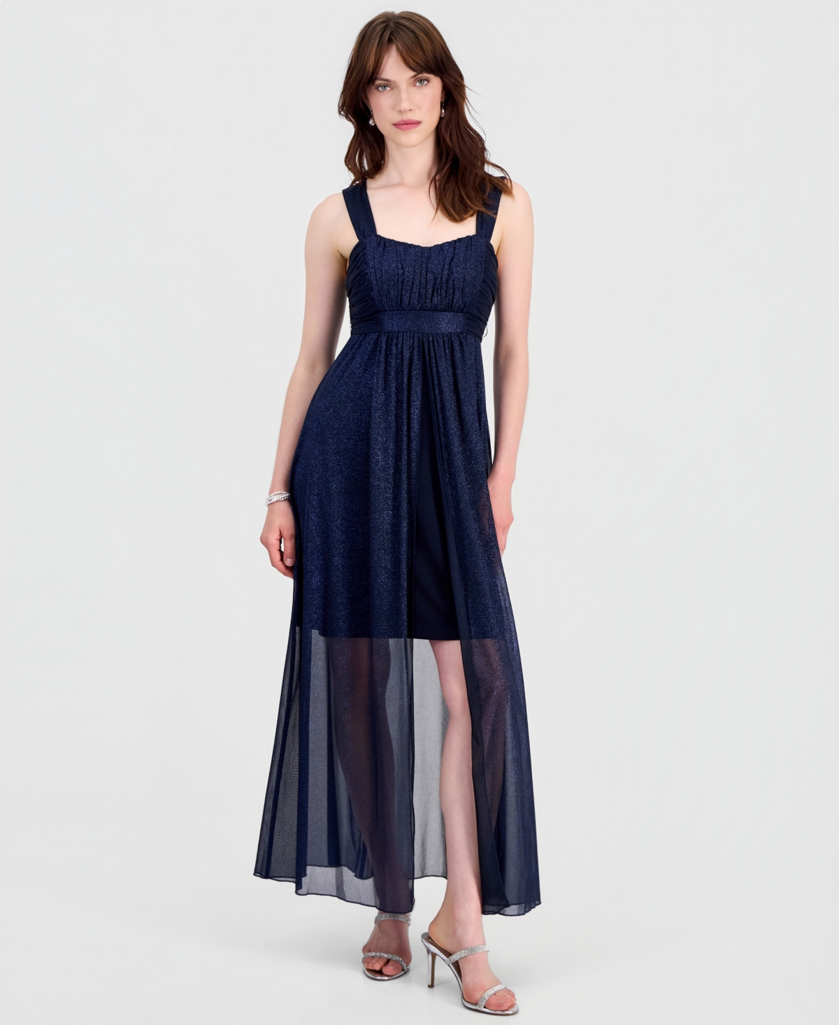 Click here for Connected Womens Sweetheart-Neck High-Low Cocktail... prices