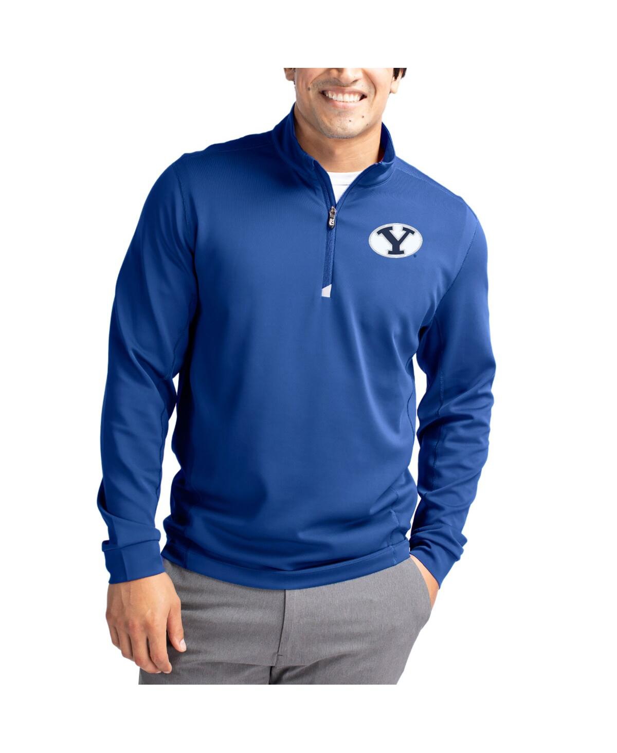 Click here for Cutter & Buck Mens Blue Byu Cougars DryTec Travers... prices