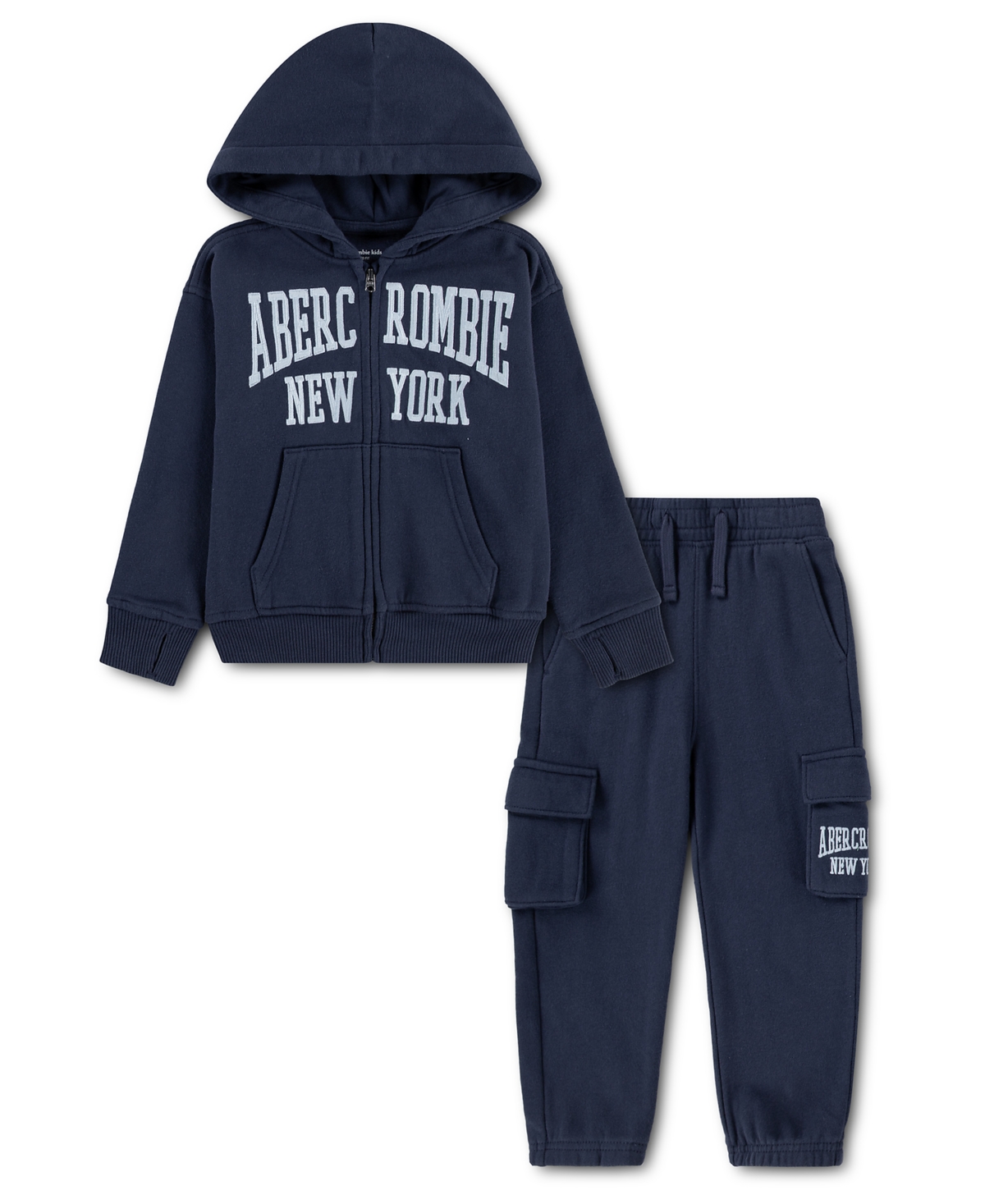 Click here for abercrombie kids Boys Full-Zip Hoodie and Cargo Pa... prices
