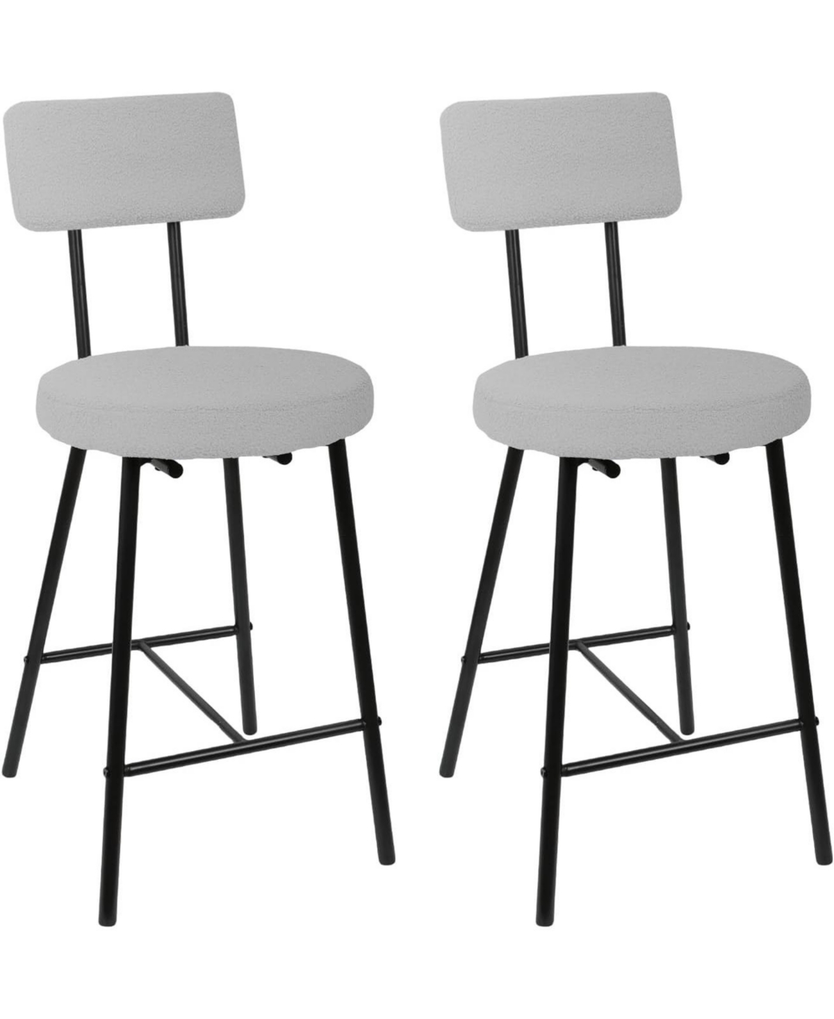 Click here for gaomon Bar Stool Chairs Set of 2  Modern Upholster... prices