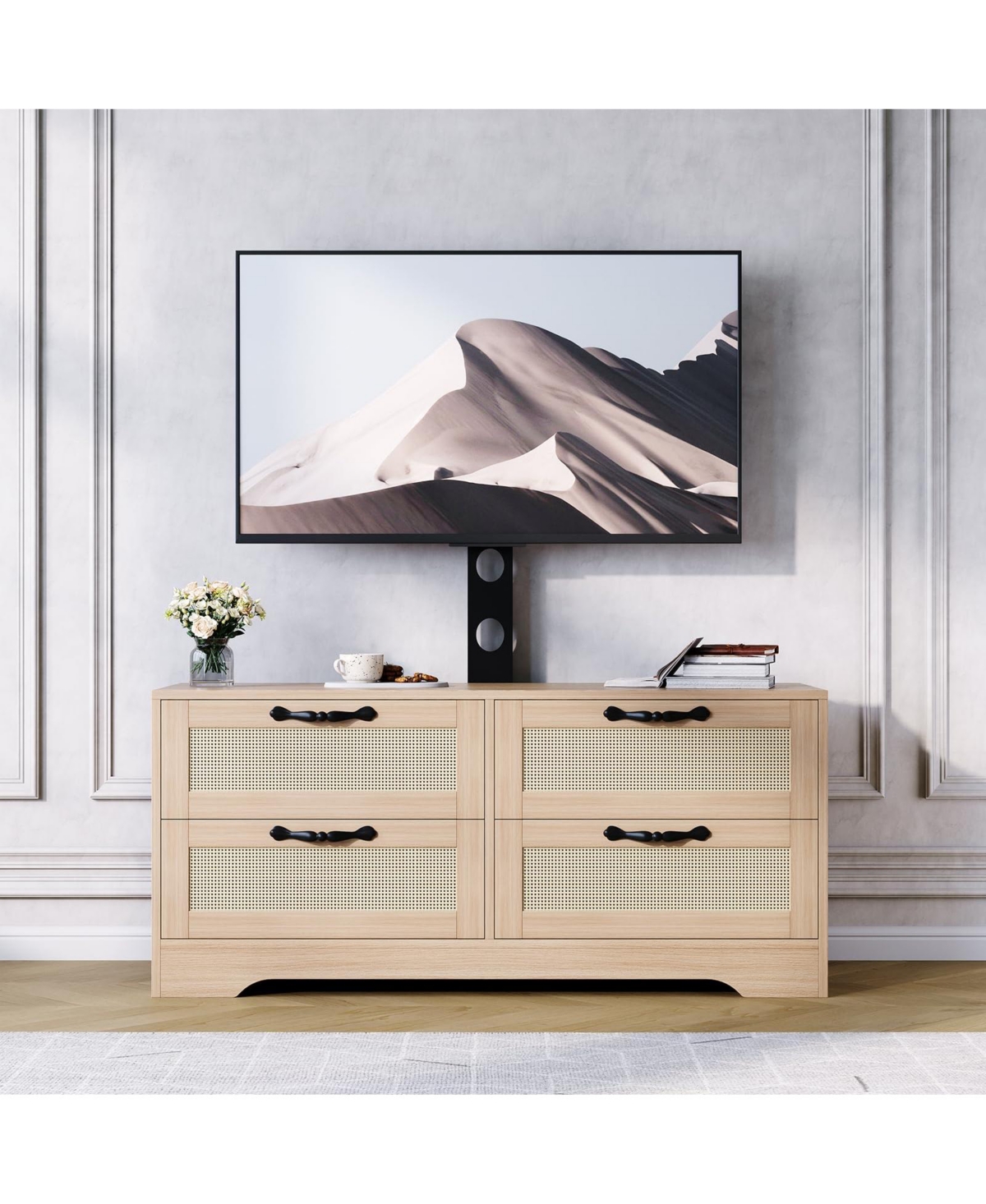 Click here for gaomon 4-Drawer Tv Stands for Living Room  Enterta... prices