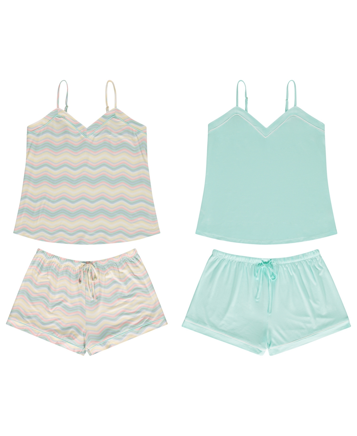 Click here for Flora by Flora Nikrooz Womens Ayanna 4-Pc Pack 2 C... prices