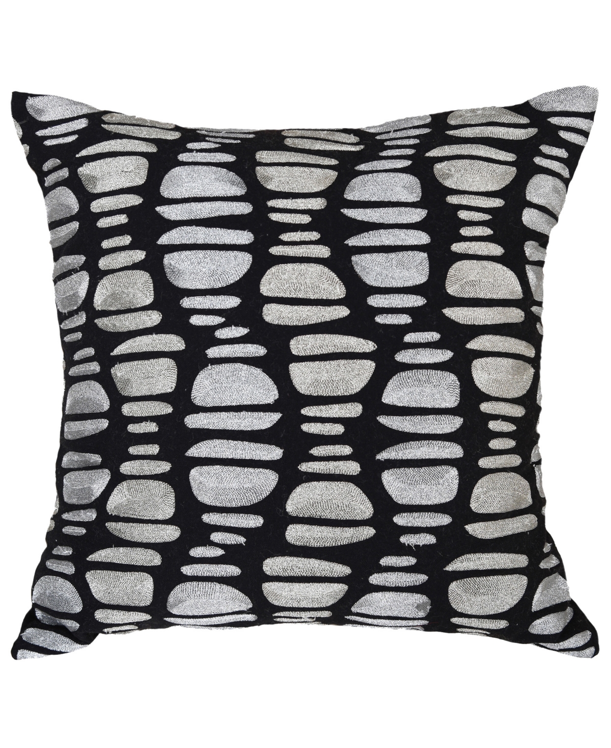 Click here for Rizzy Home Carrie Cotton Decorative Pillow  18 x 1... prices