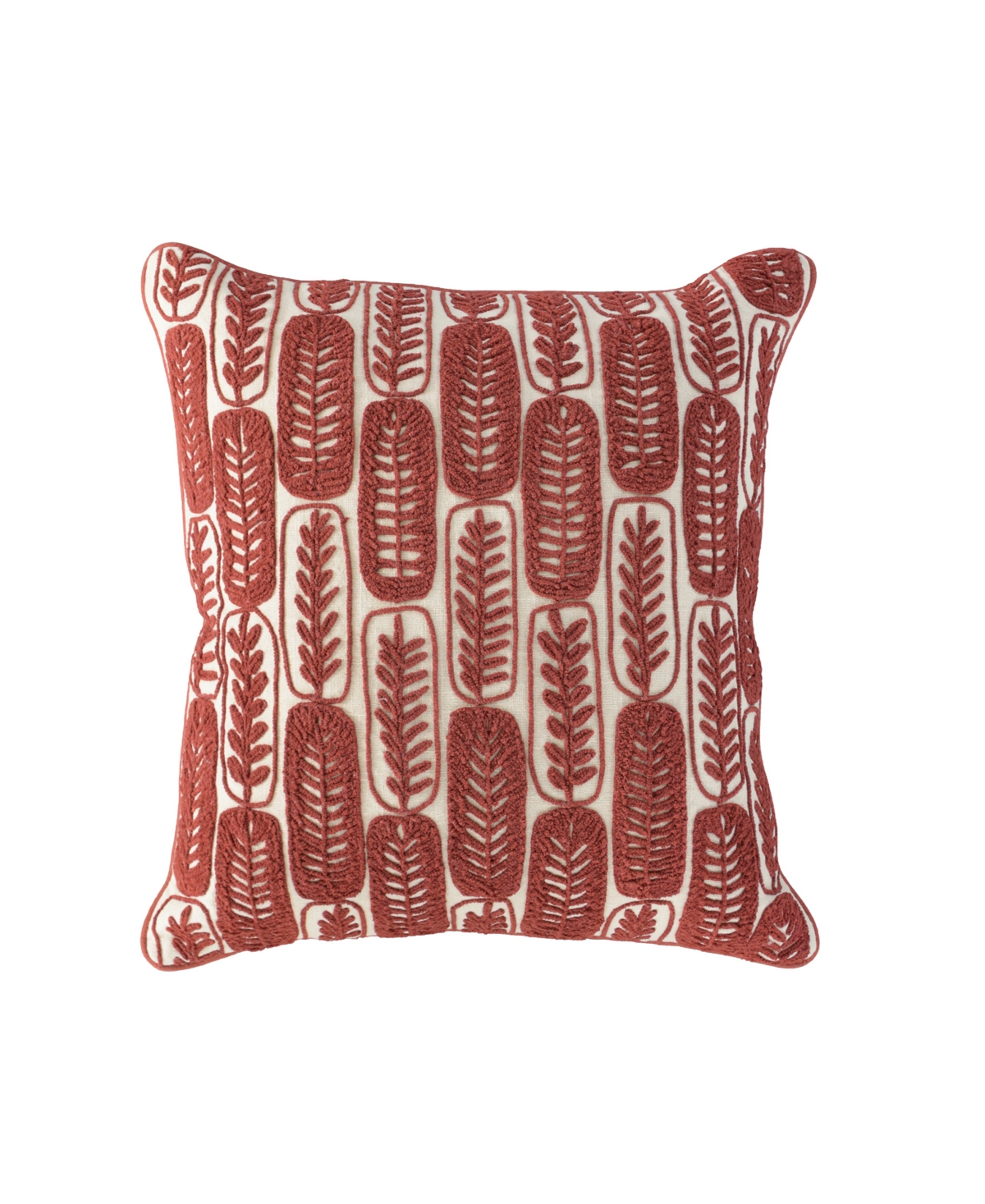 Click here for Rizzy Home Lillian Cotton Decorative Pillow  20 x... prices