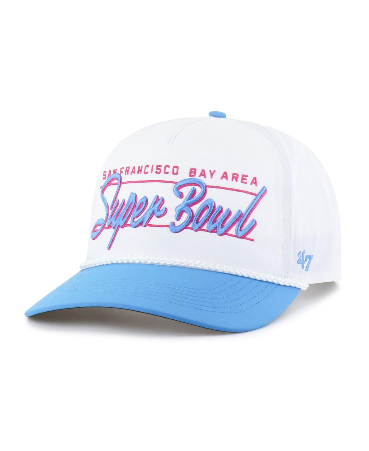 Click here for 47 Brand Mens White Super Bowl Lx Relaxed Adjustab... prices