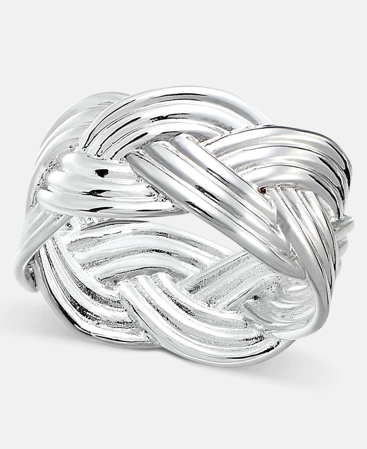 Click here for On 34th Braided Band Ring  Macys Exclusive - Silve... prices