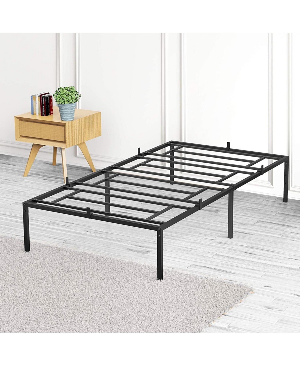 Click here for gaomon 13.8inch Metal Platform Bed Frame Heavy-Dut... prices