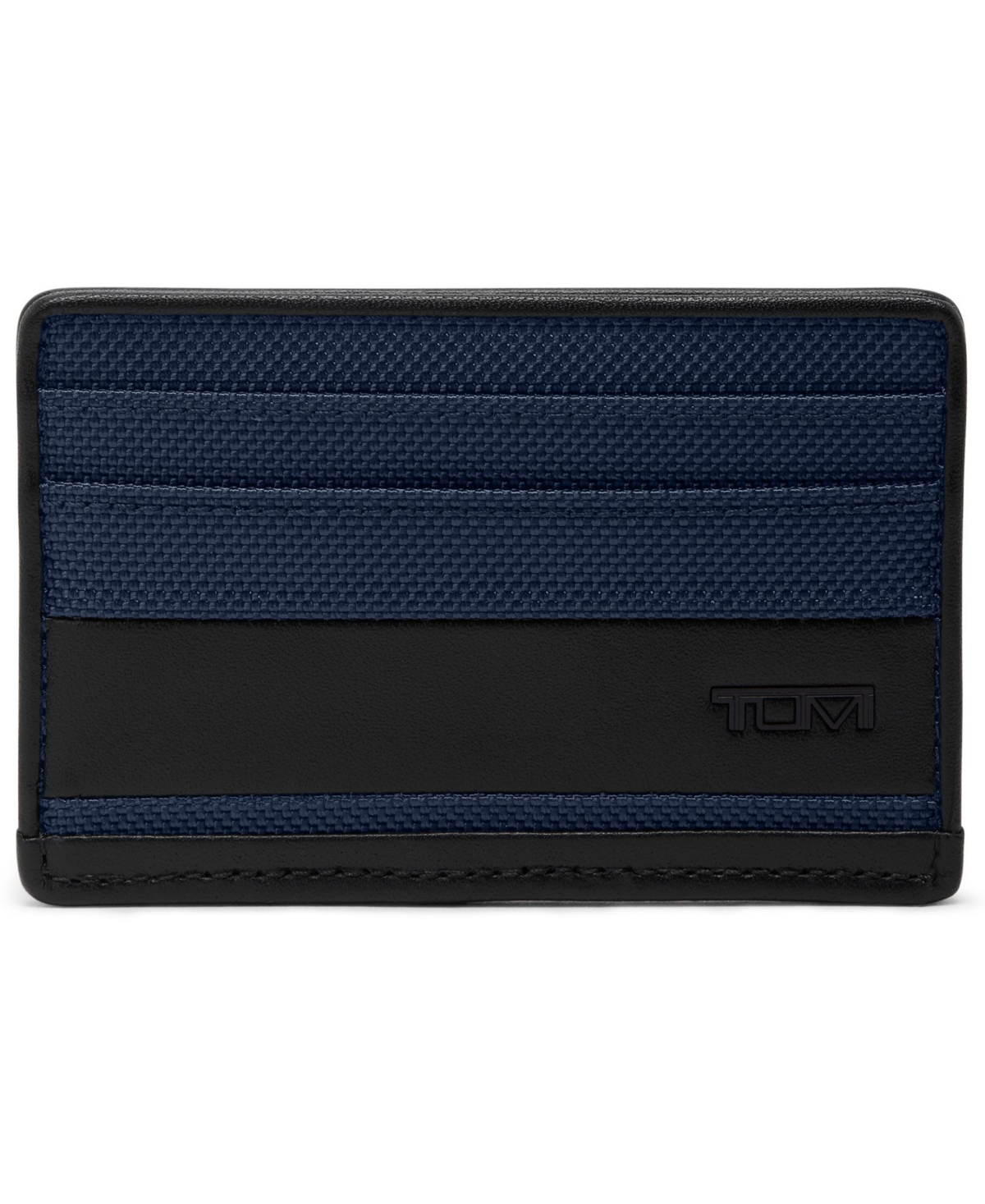 Click here for Tumi Mens Slim Card Case Wallet - Navy prices