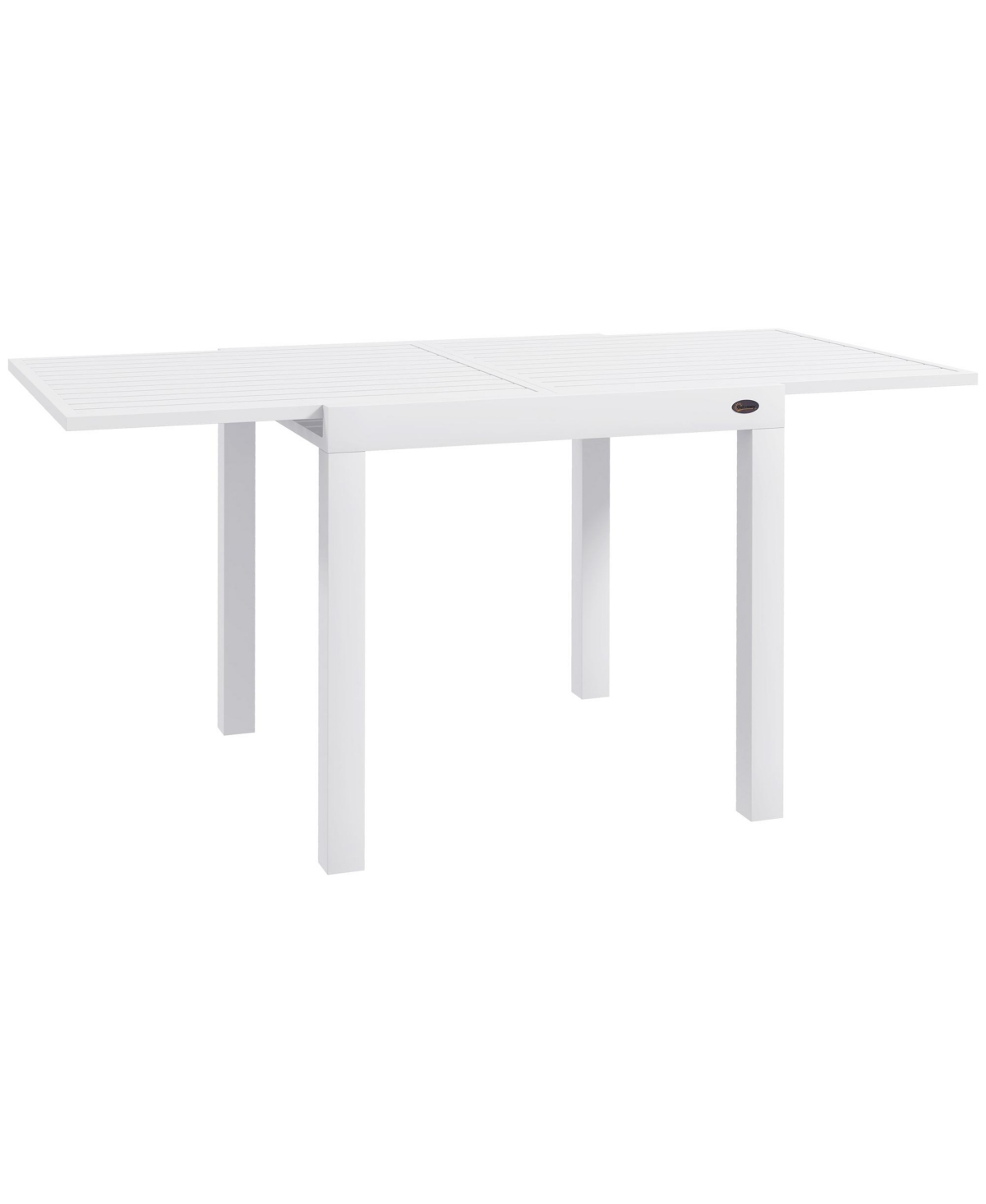 Click here for Outsunny Extendable Patio Dining Table for 4-6  Ou... prices