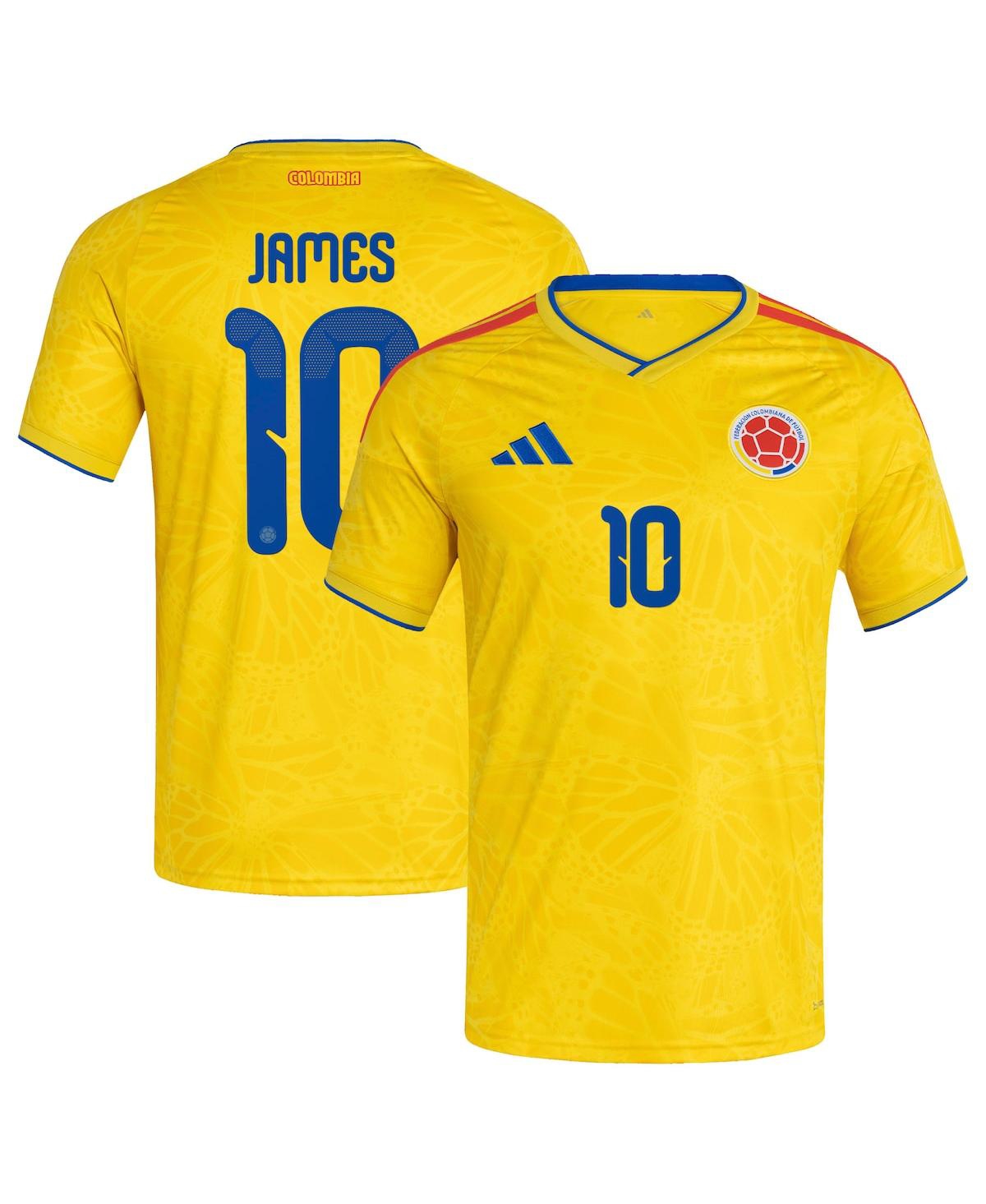 Click here for Adidas Mens James Rodriguez Yellow Colombia Nation... prices