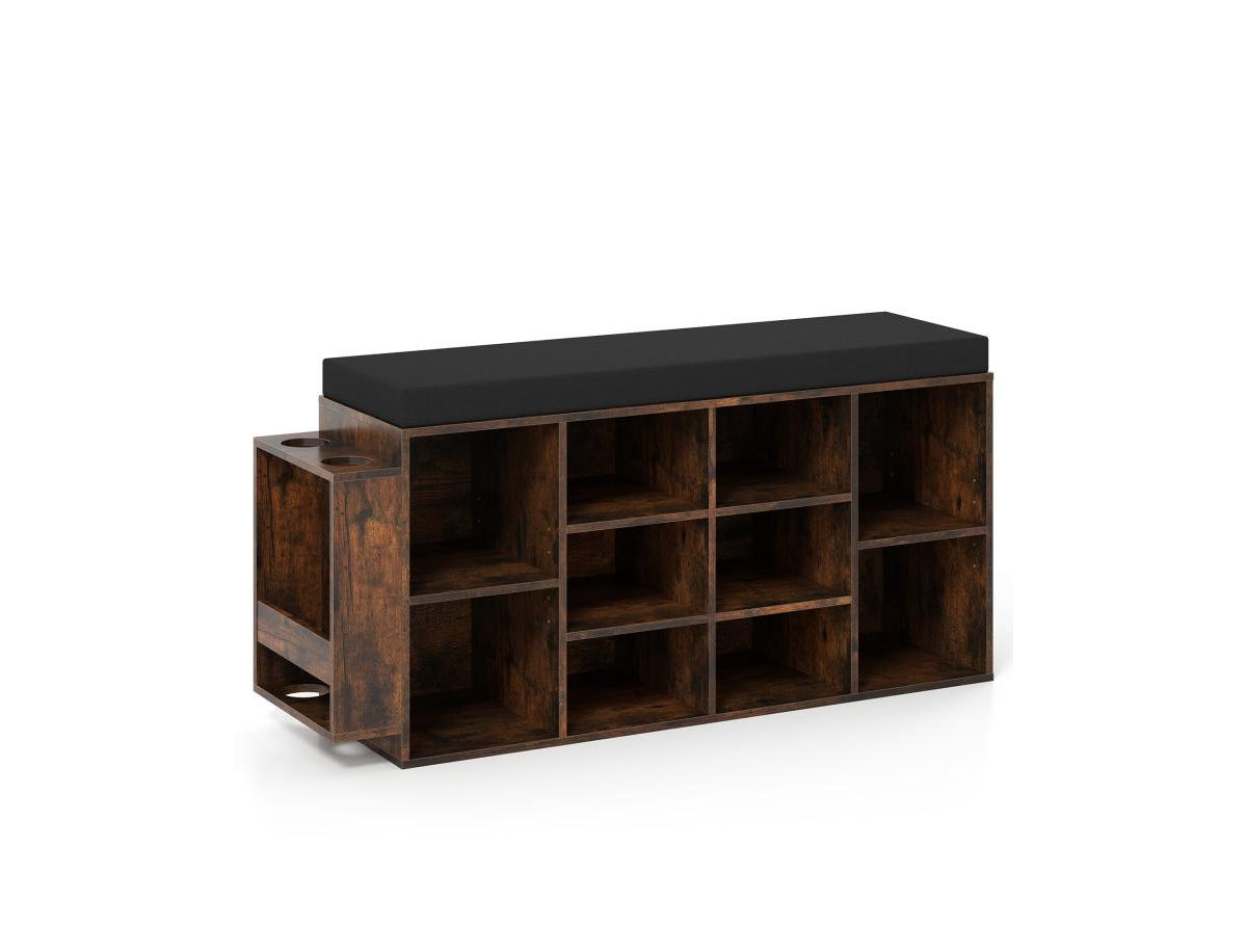 Click here for Slickblue 10-Cubby Shoe Storage Bench with Umbrell... prices
