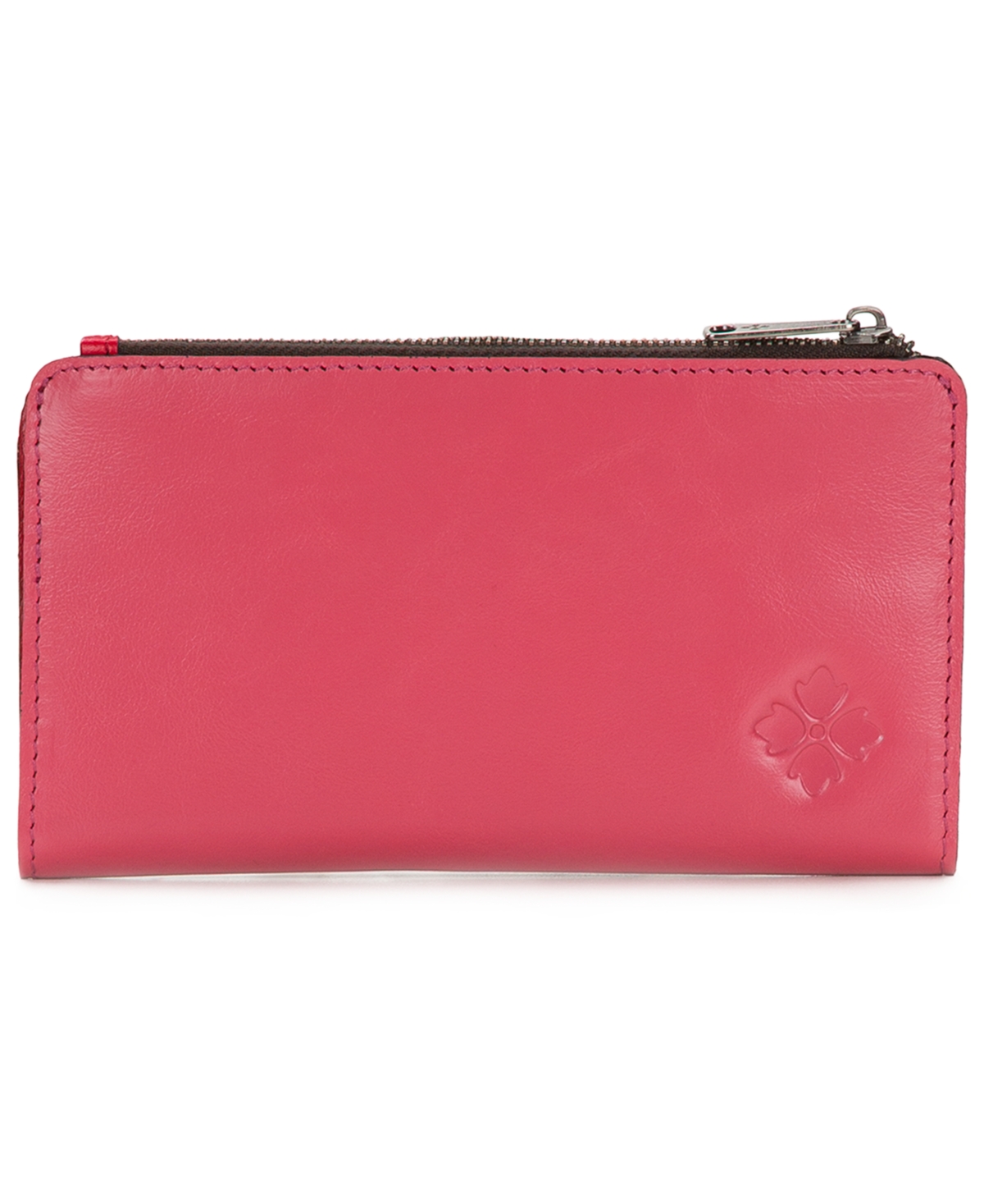 Click here for Patricia Nash Paladina Leather Zip Wallet - Petal... prices