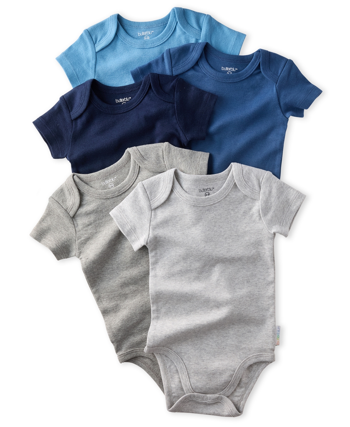 Click here for butterblu Baby Boys or Girls Short-Sleeve Bodysuit... prices