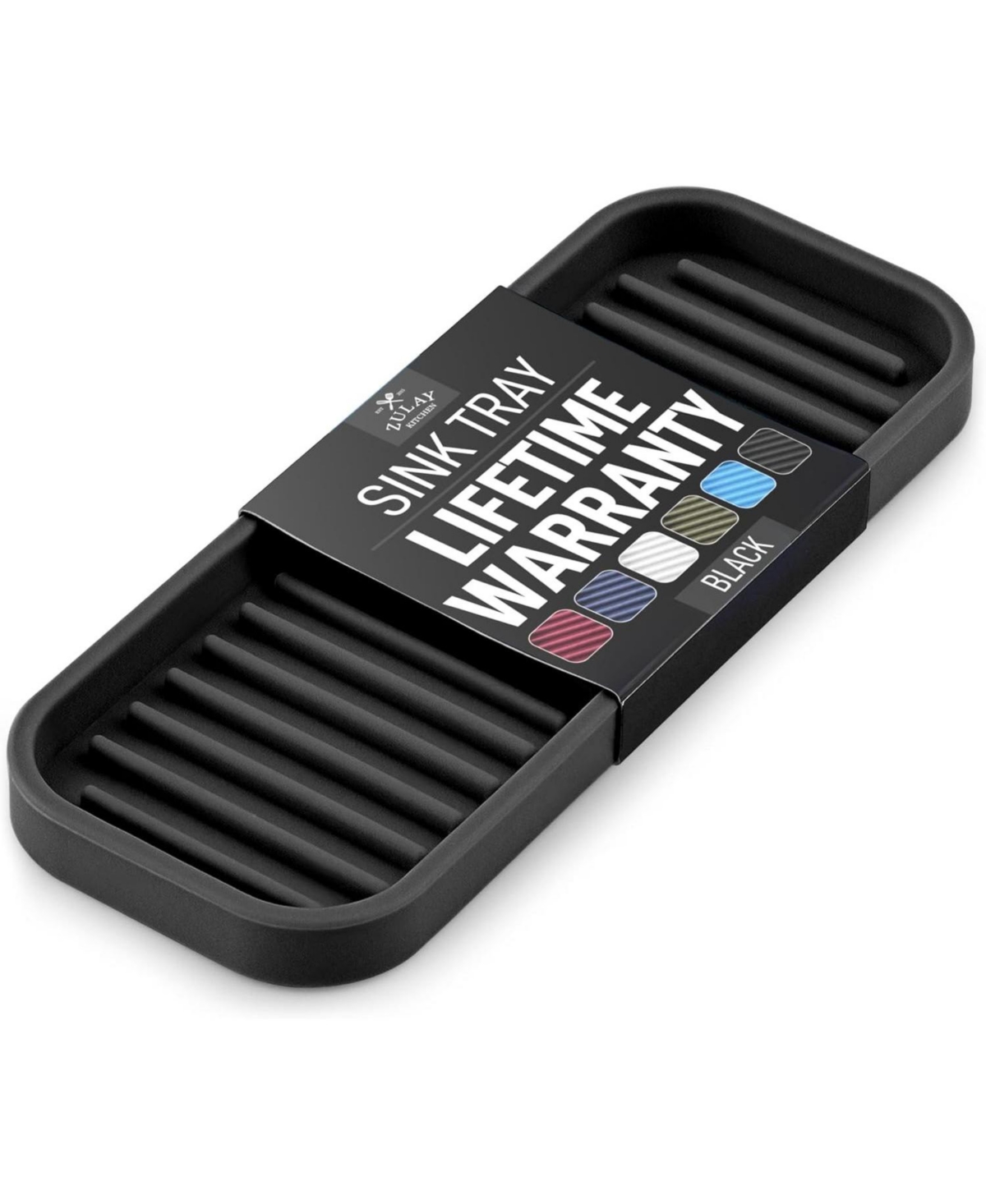 Click here for Silicone Sponge Holder for Kitchen Sink - Black prices