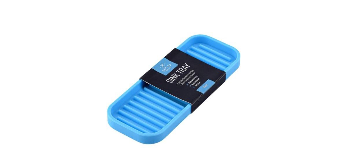 Click here for Silicone Sponge Holder for Kitchen Sink - Blue prices