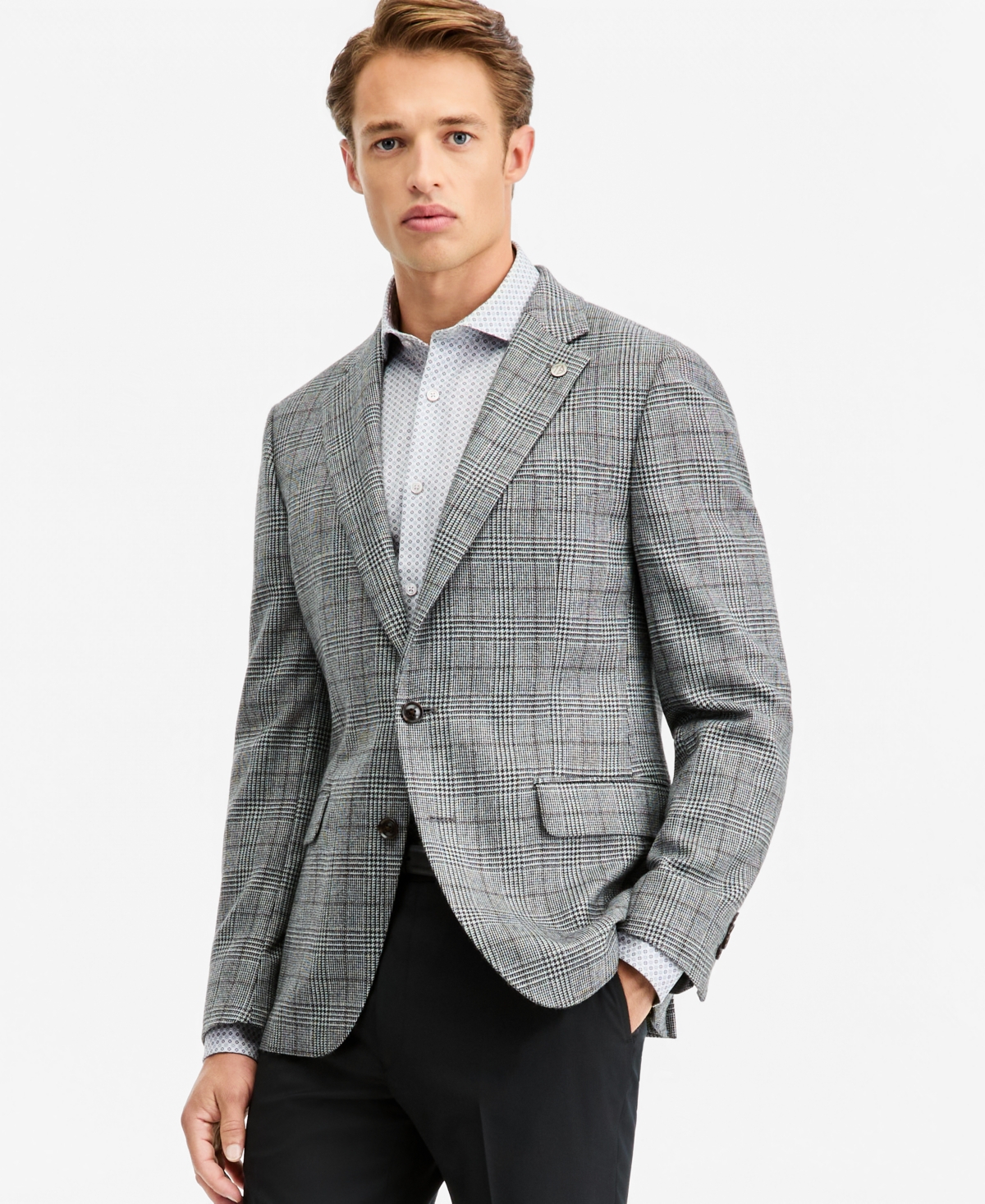 Click here for Ted by Ted Baker Mens Modern-Fit Wool-Blend Sport... prices