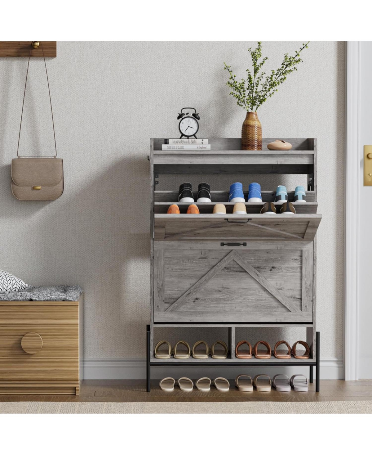 Click here for gaomon 2 Piece Boucle Upholstered Adjustable Mid C... prices