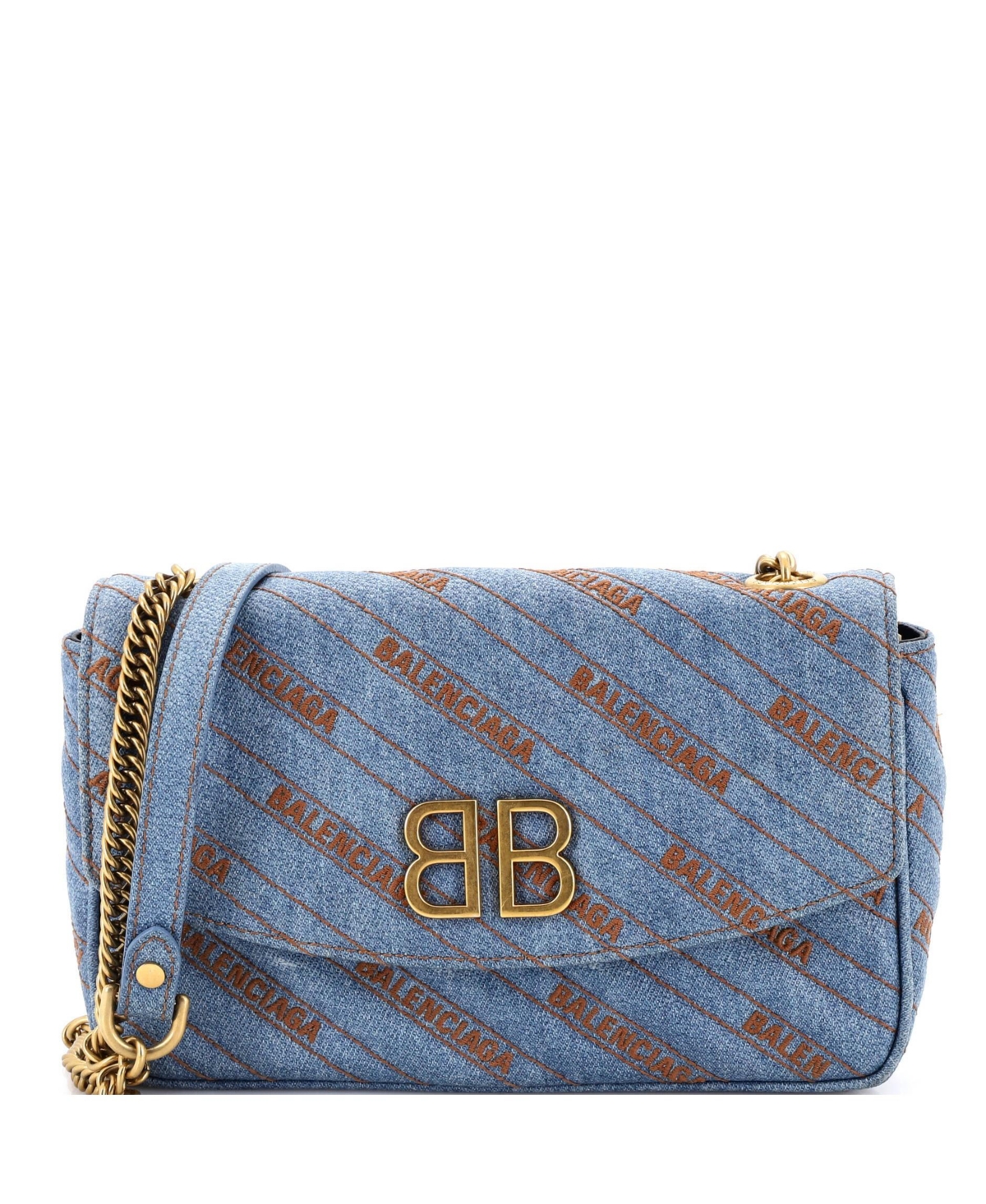 Click here for Pre-Owned Balenciaga Medium Bb Chain Round Shoulde... prices