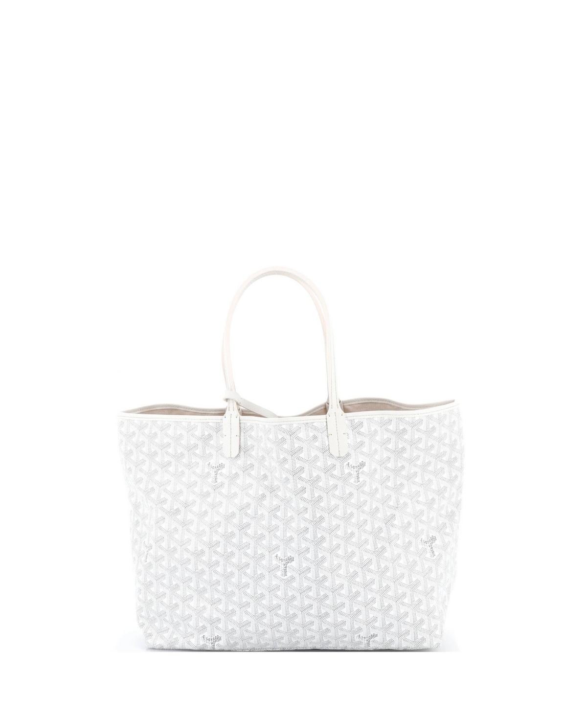 Click here for Pre-Owned Goyard Pm Saint Louis Tote Coated Canvas... prices