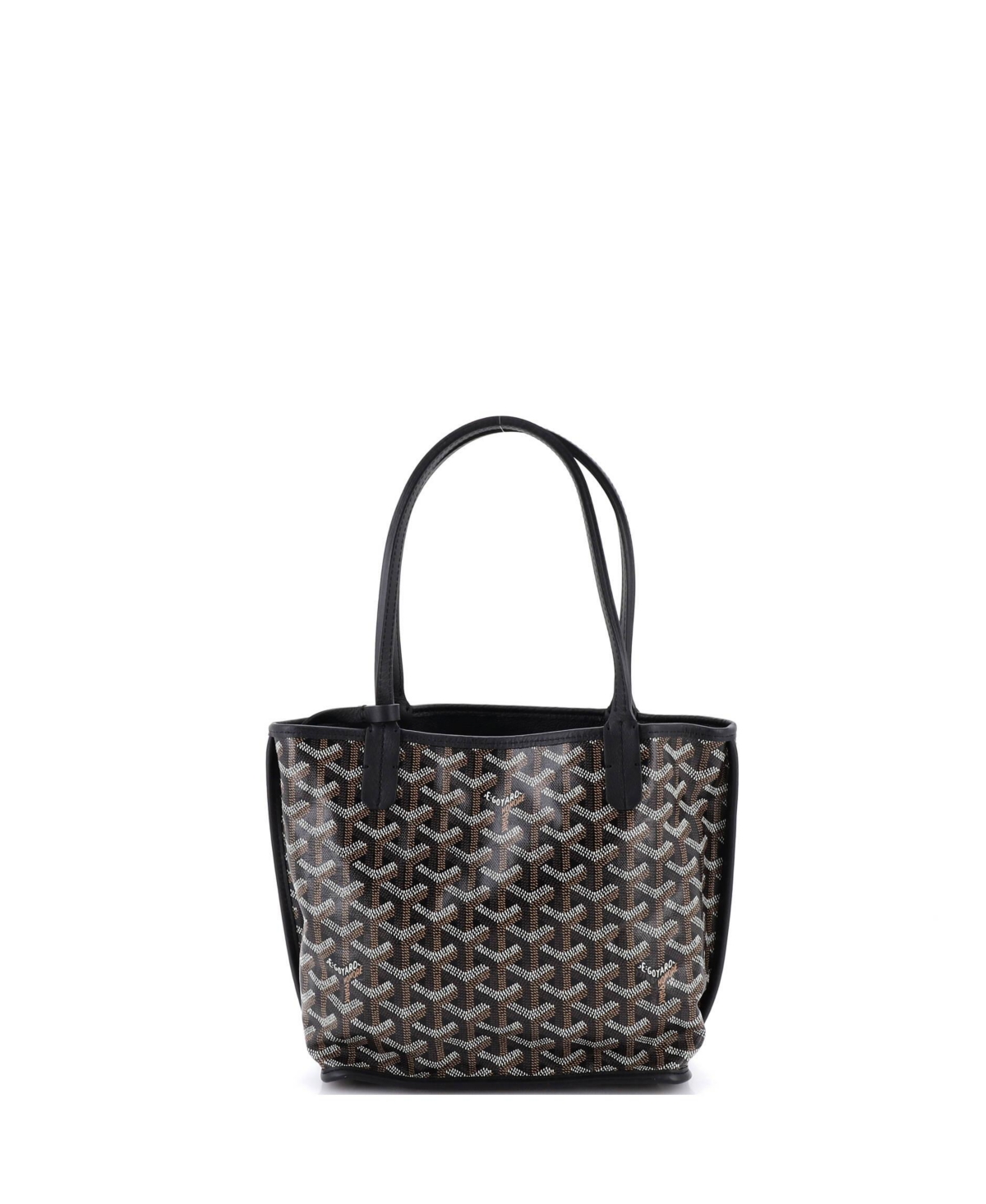 Click here for Pre-Owned Goyard Mini Anjou Reversible Tote Coated... prices