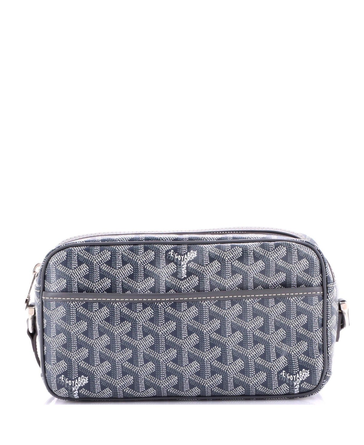 Click here for Pre-Owned Goyard Cap Vert Bag Coated Canvas - Grey prices
