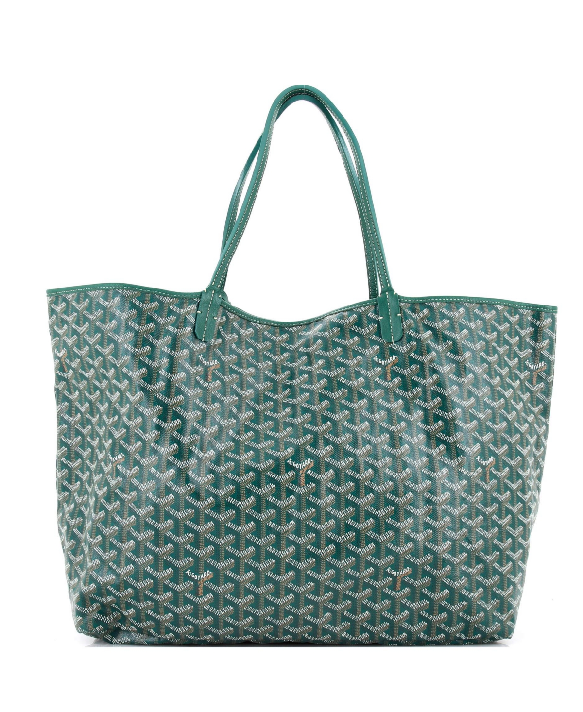 Click here for Pre-Owned Goyard Gm Saint Louis Tote Coated Canvas... prices