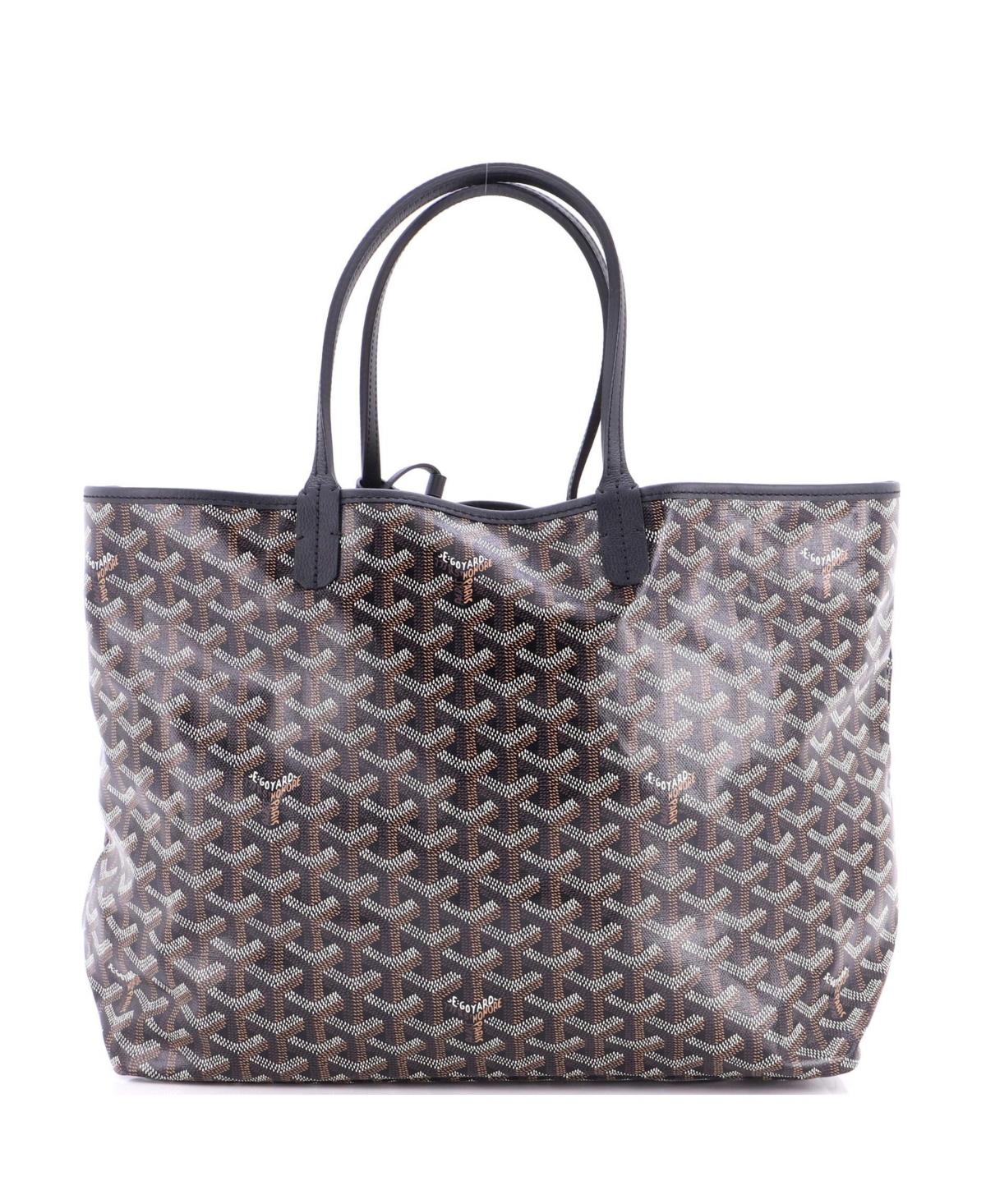 Click here for Pre-Owned Goyard Pm Saint Louis Tote Coated Canvas... prices