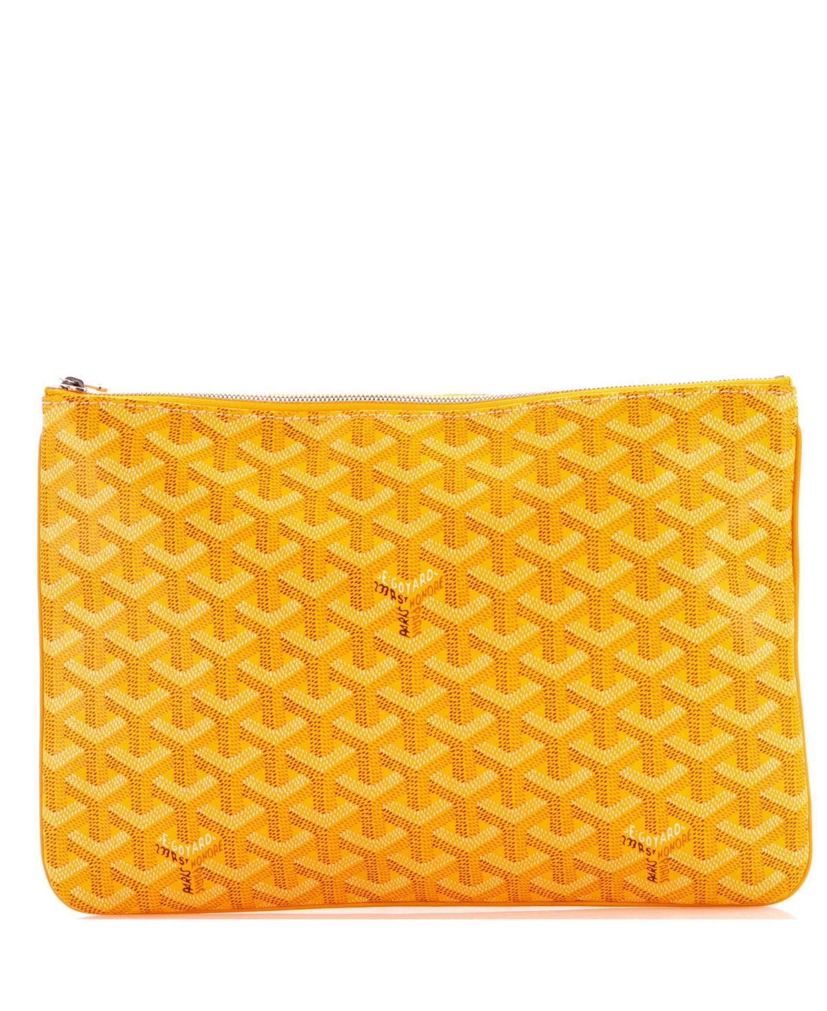 Click here for Pre-Owned Goyard Mm Senat Zip Pouch Coated Canvas... prices