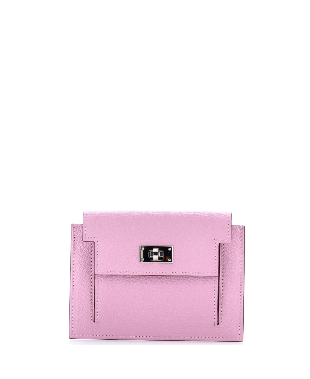 Click here for Pre-Owned Hermes Kelly Pocket Compact Wallet Chevr... prices