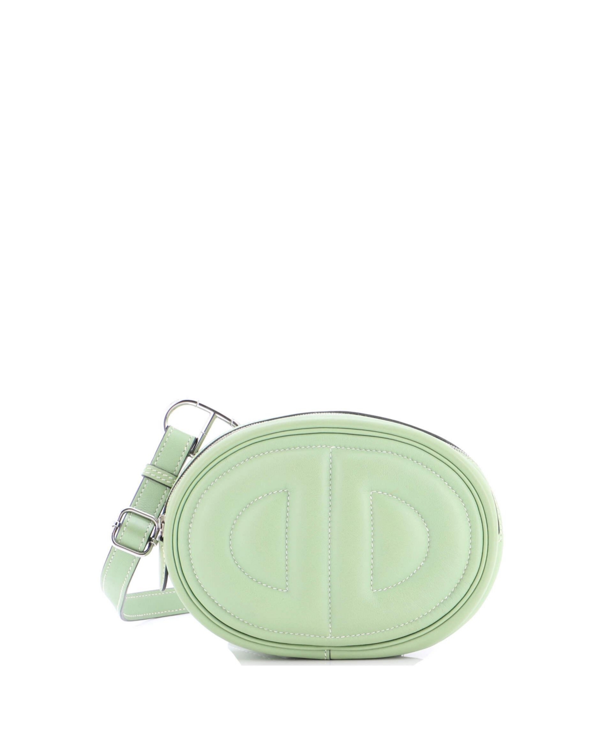 Click here for Pre-Owned Hermes In-The-Loop Belt Bag Swift - Gree... prices