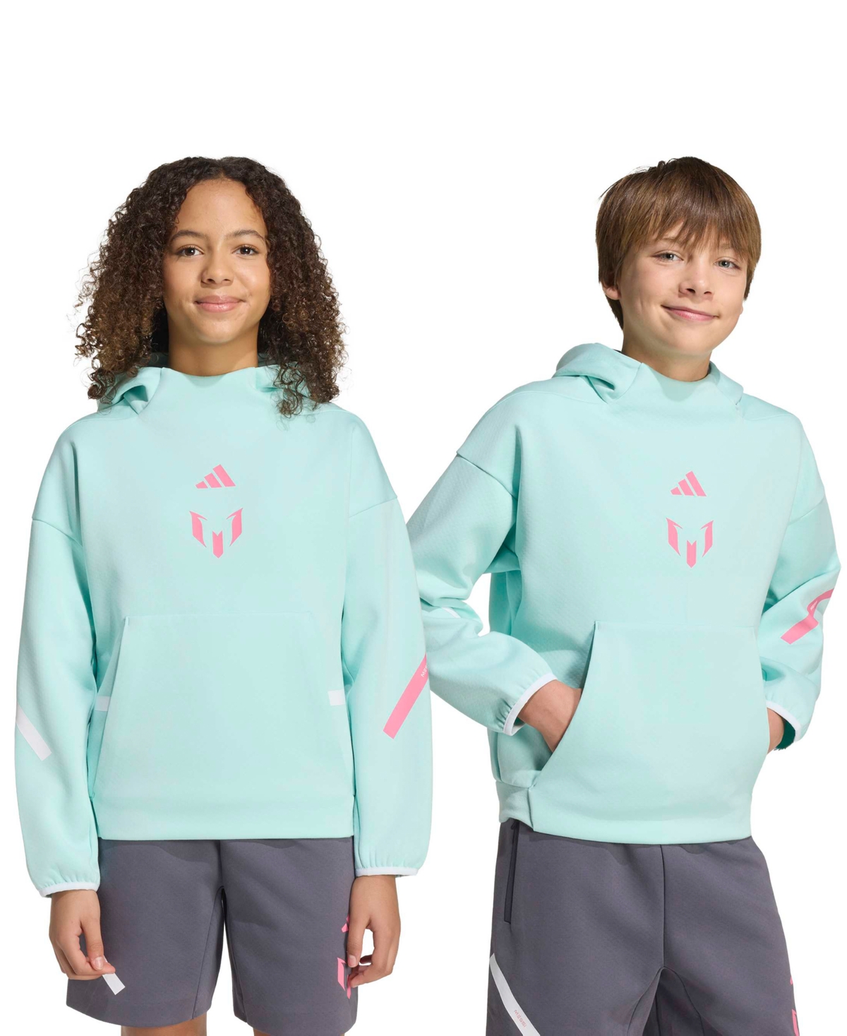 Click here for adidas Boys and Girls 6-20 Messi Z.n.e. Soccer Hoo... prices