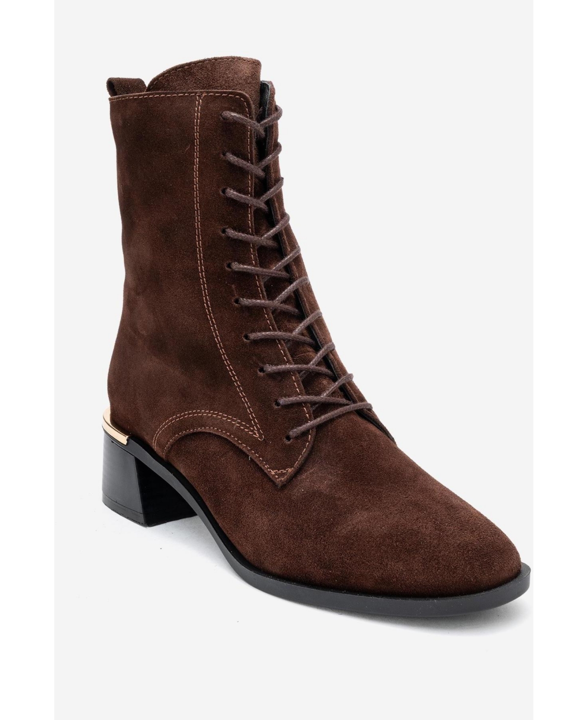 Click here for Forever & Always Shoes Avia Leather Block Heel Boo... prices
