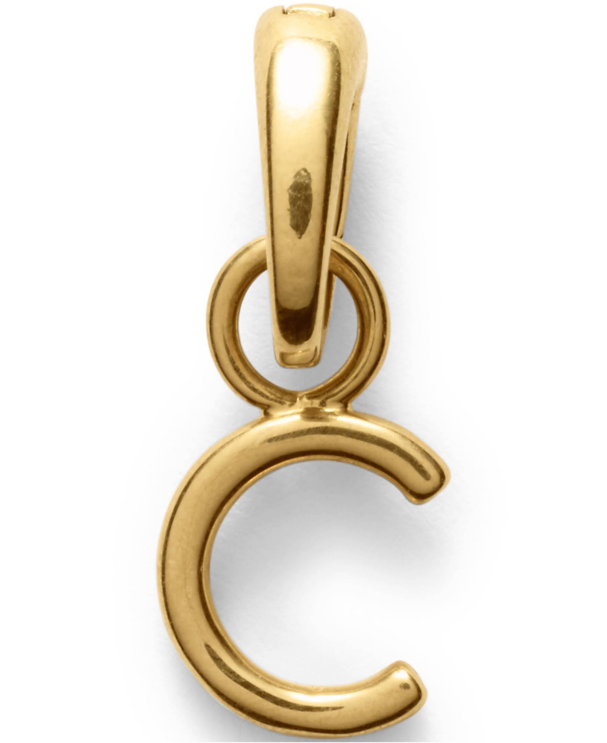 Click here for Lands End Water-Resistant Letter Charm - gold prices