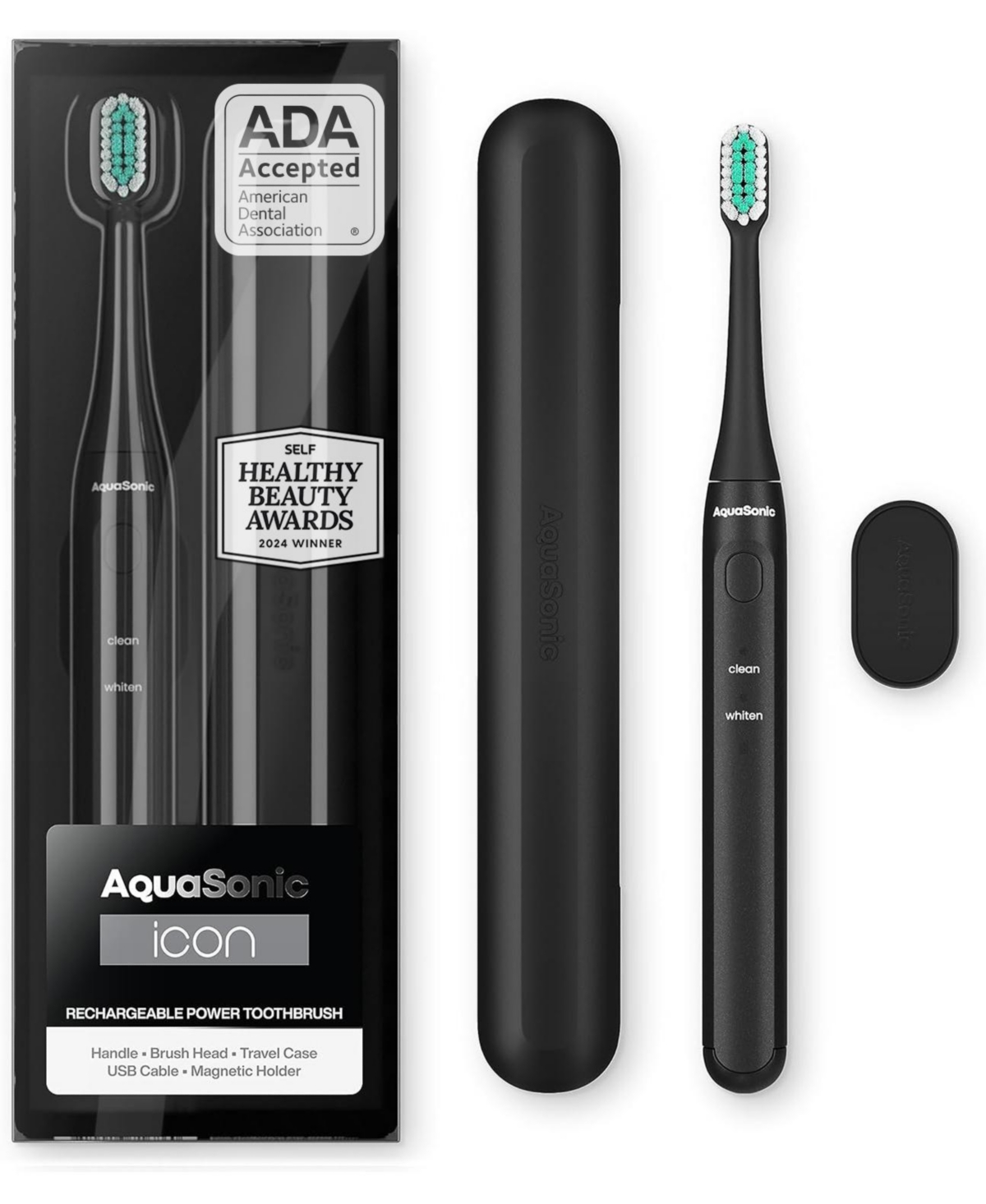 Click here for AquaSonic Icon Rechargeable Electric Toothbrush -... prices