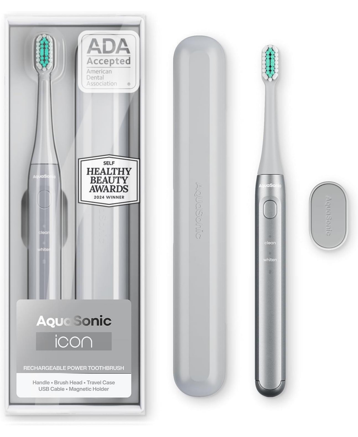 Click here for AquaSonic Icon Rechargeable Electric Toothbrush -... prices