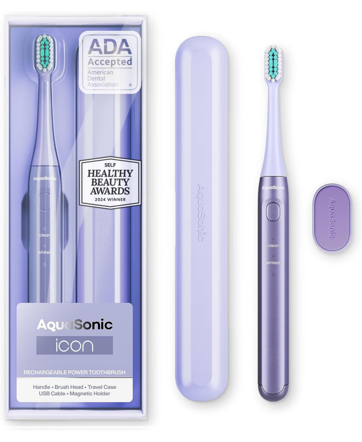 Click here for AquaSonic Icon Rechargeable Electric Toothbrush -... prices