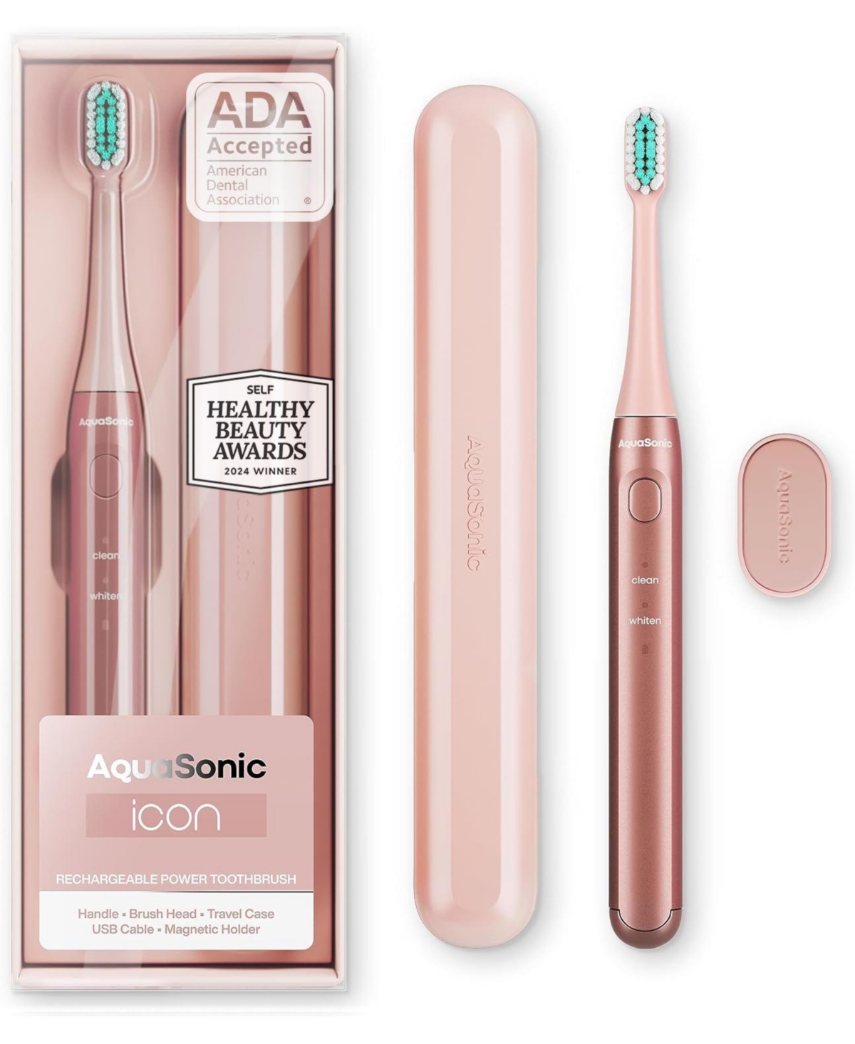 Click here for AquaSonic Icon Rechargeable Electric Toothbrush -... prices