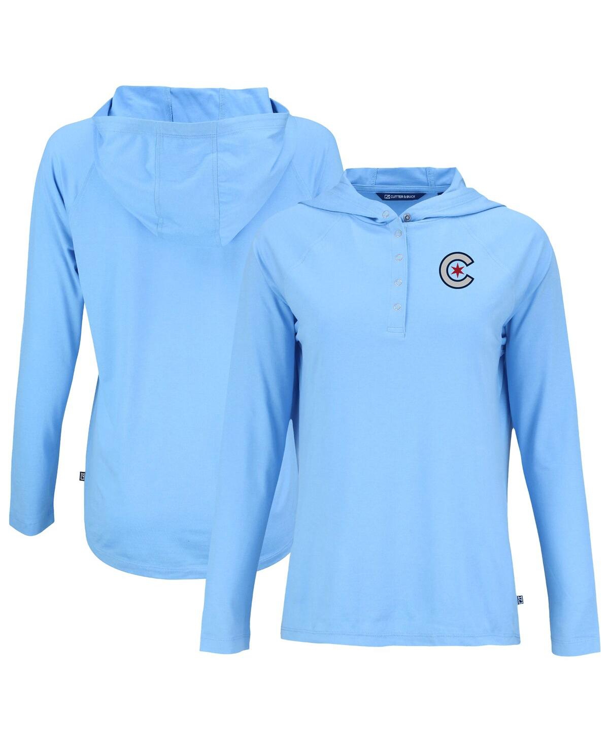 Click here for Cutter & Buck Womens Powder Blue Chicago Cubs City... prices